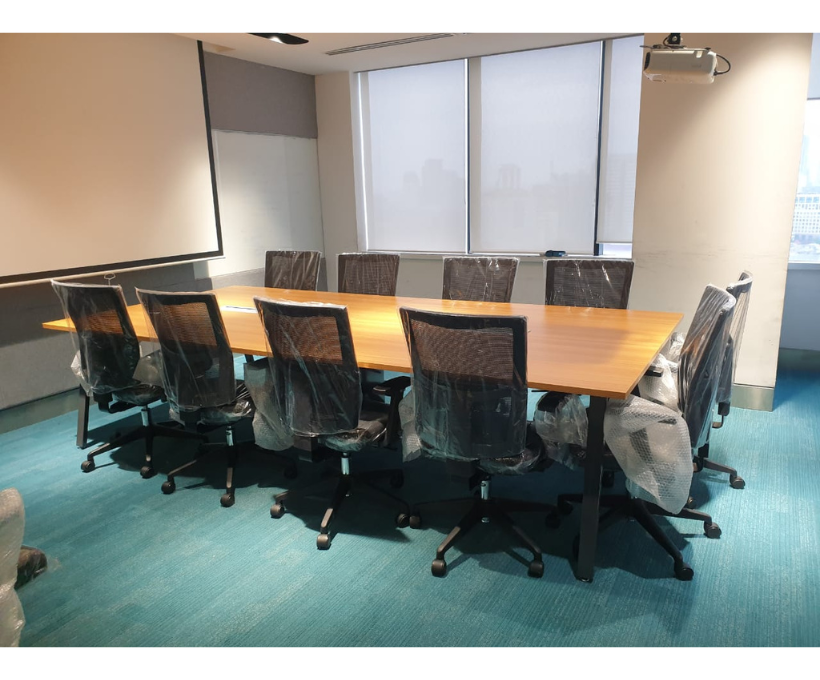 Meja Rapat Kantor - Partisi Kantor HPL - Custom & Minimalis